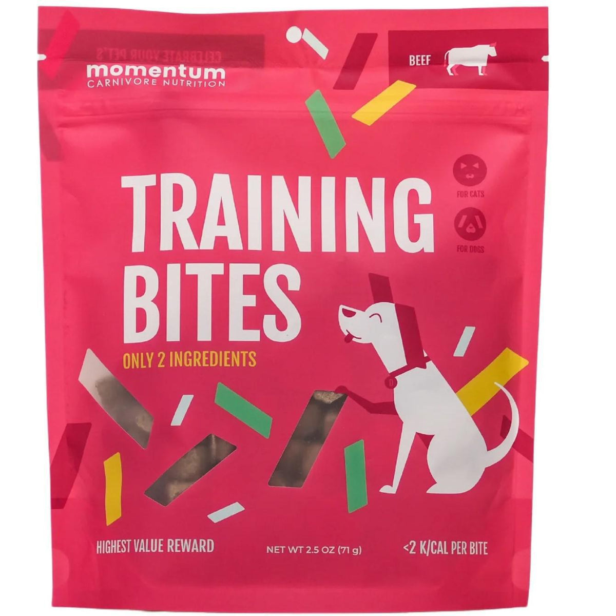 Momentum Training Bites - Beef 2.5 oz – DistrictDog_BK